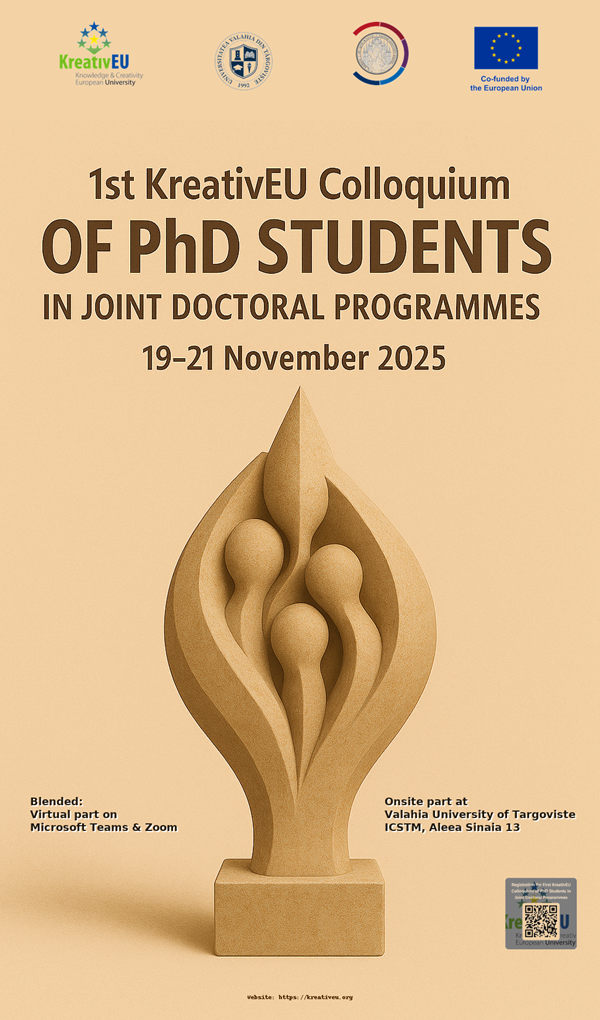 1st KreativEU Colloquium of PhD Students in Joint Doctoral Programmes ...